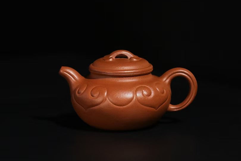 Wang Yajun's Antique-Inspired Ruyi Zhu Clay Purple Sand Teapot (150cc ...