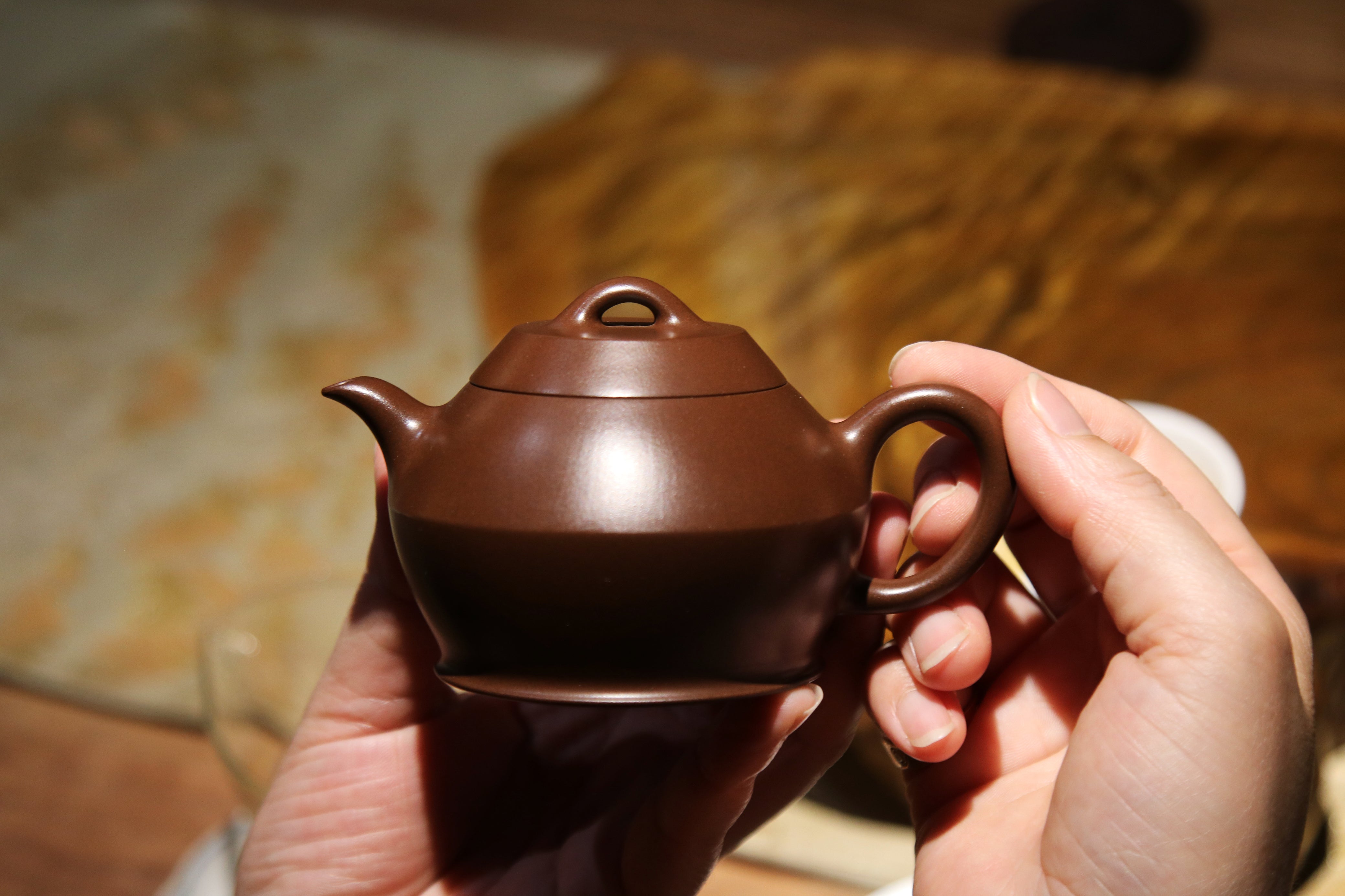 “He Fu”Old purple mud from Zisha No.1 Factory in the 1970s, produced f ...