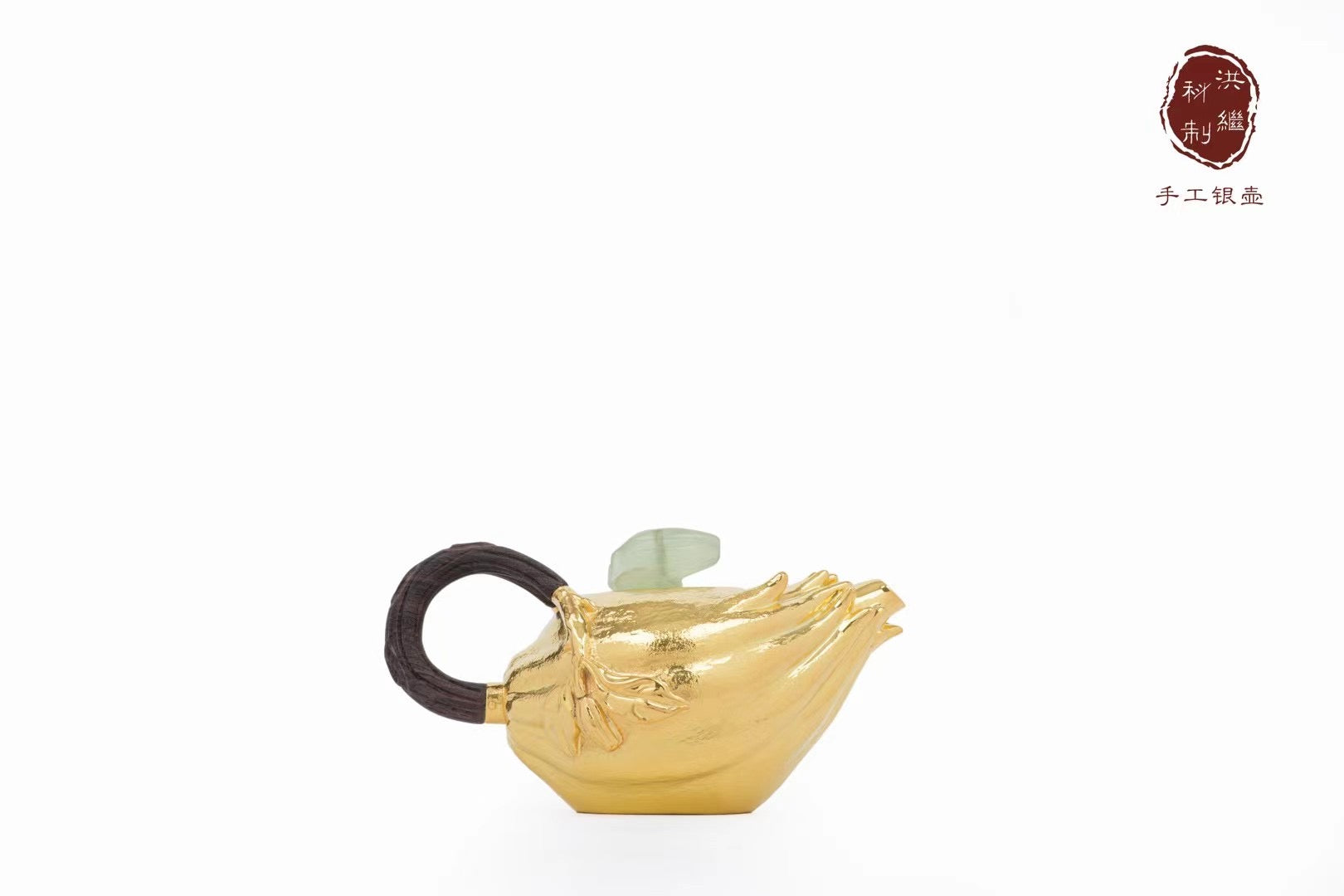 9999 gilt "bergamot" sterling silver teapot, which comes from the cent ...