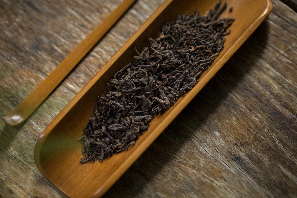 Rare 80's Lao Liu Bao Tea – Tong Xin She